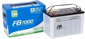 Аккумулятор автомобильный FB7000 115D31R 900 А прям. пол. 90 Ач