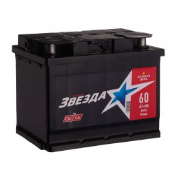 Аккумулятор автомобильный Русская Звезда 60L 460 А прям. пол. 60 Ач ...